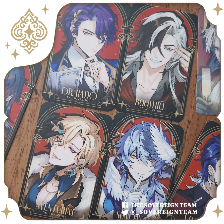 [UPDATE] Honkai Star Rail HSR - Card bo góc Red Carpet [The Sovereign ...
