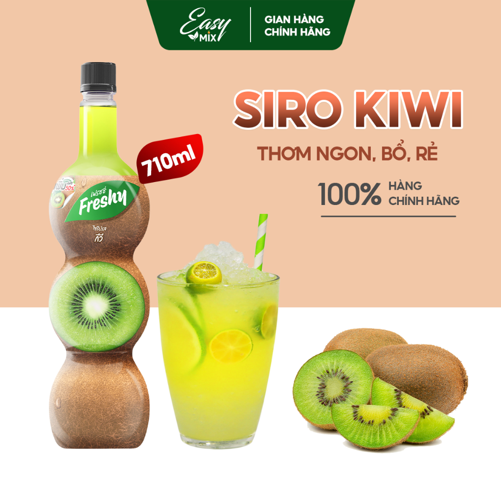 Siro Trái Cây Freshy Fruit Syrup Nguyên Liệu Pha Chế Trà Sữa Chai 710ml ...