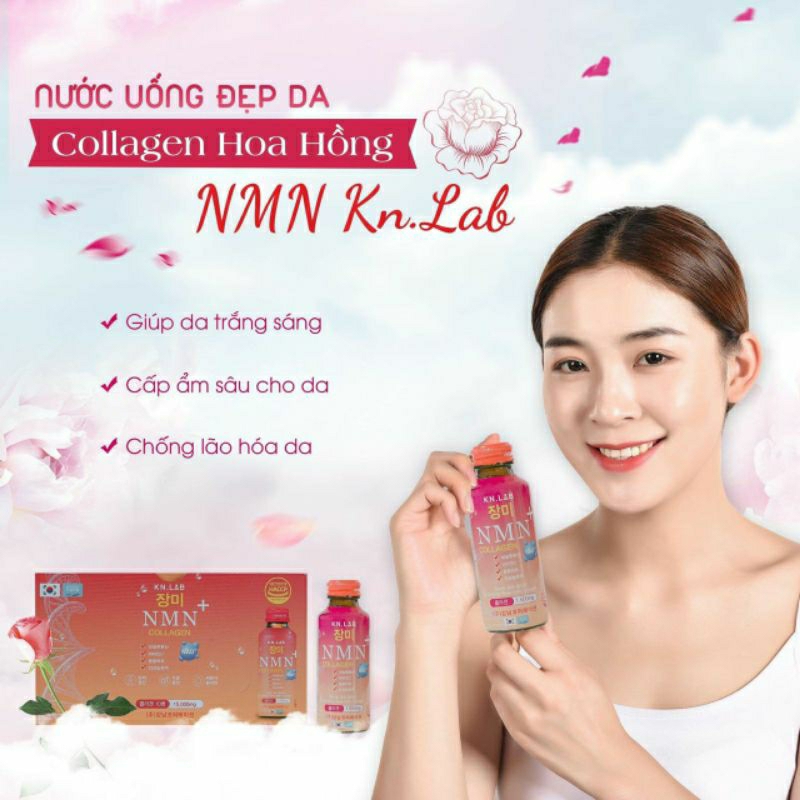 (Chính hãng) Nước uống Collagen cải lão hoàn đồng NMN Kn.Lab Hàn Quốc | Shopee Việt Nam