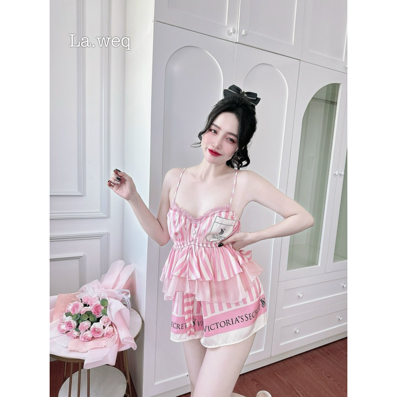 Sét đùi dây xước phối tơ voan 40