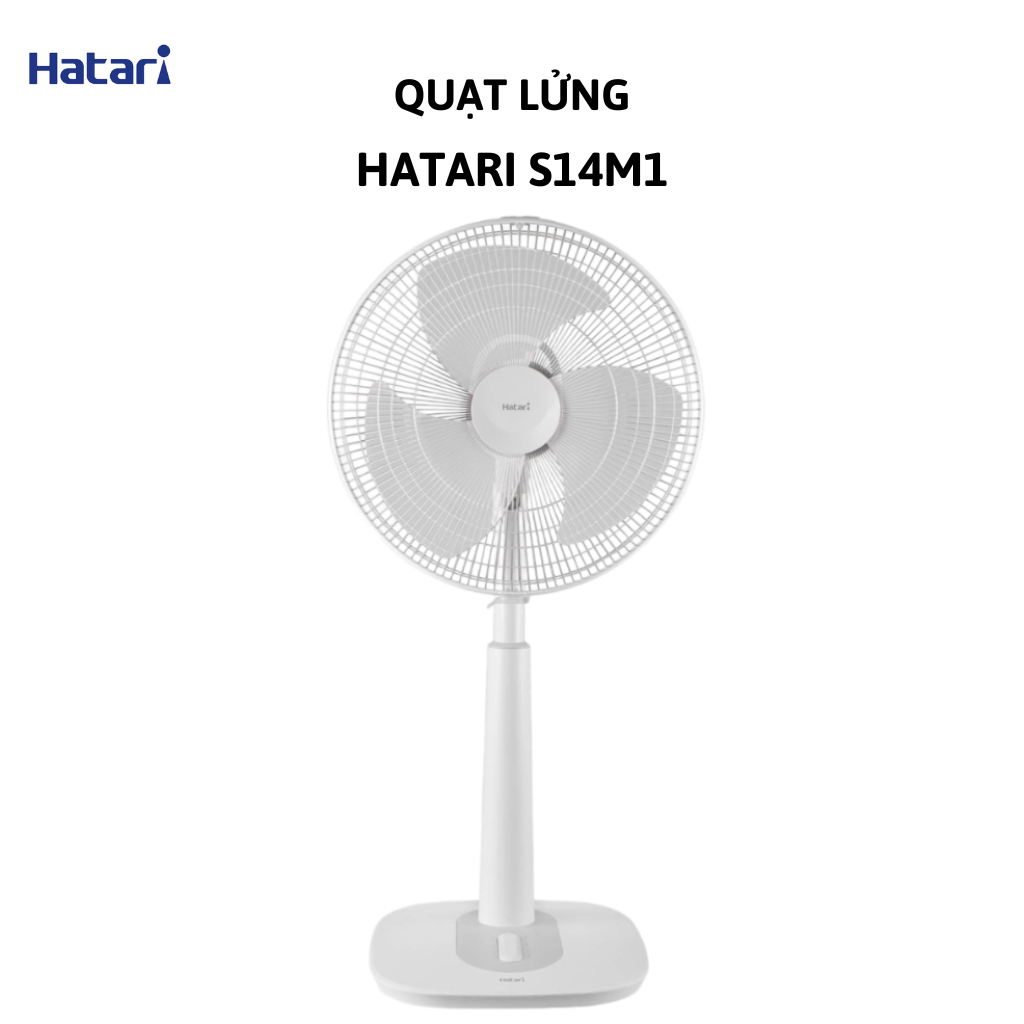 Quạt Lửng Cao Cấp Thái Lan Hatari S14M1, Công Suất 43W, Sải Cánh 14Inch ...