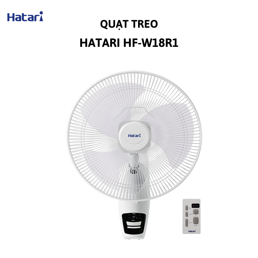 Quạt Treo Cao Cấp Thái Lan Hatari HF-W18R1, Công Suất 64W, 3 Cánh Quạt ...