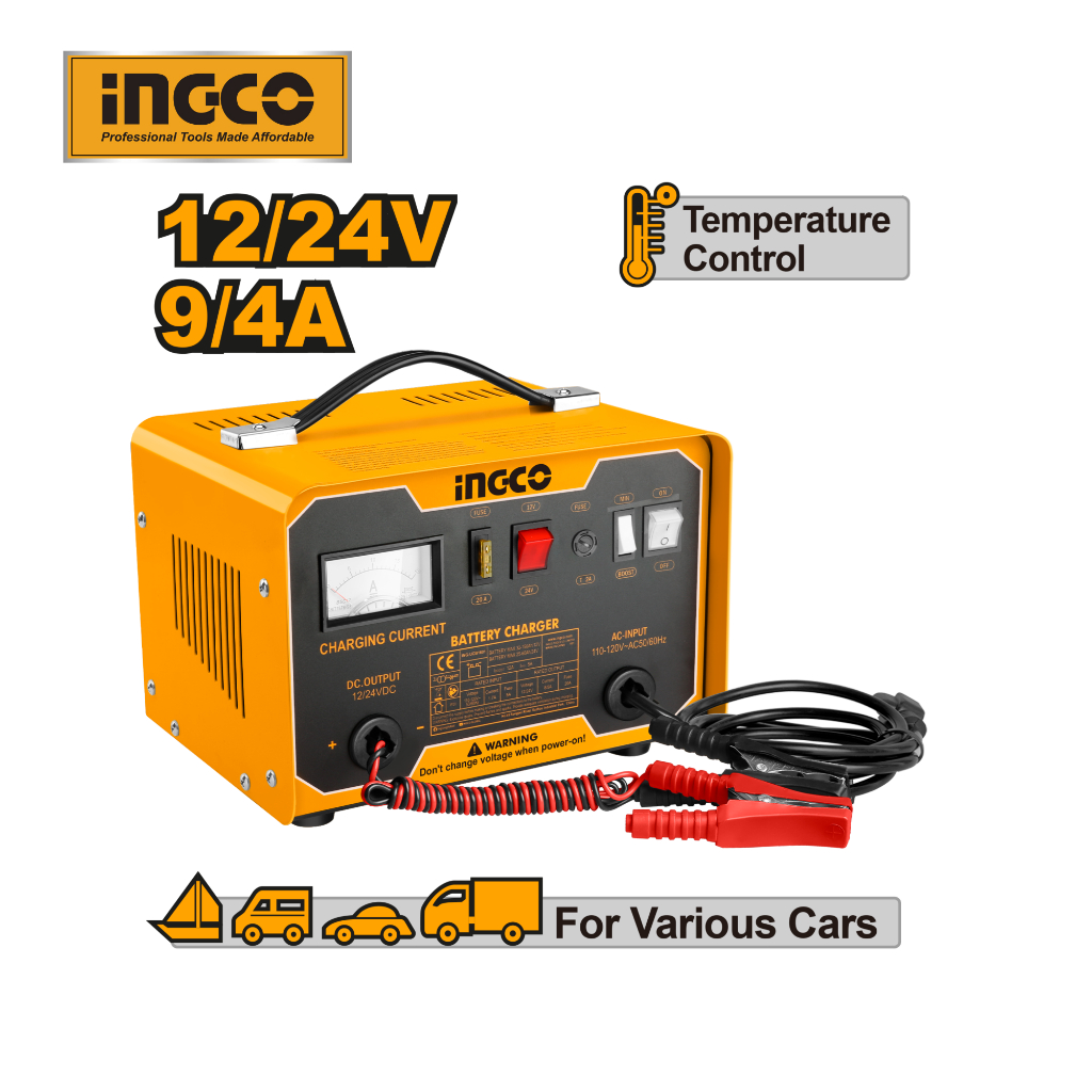 Máy Sạc Bình ắc Quy 12v 24v Ingco Ing Cb1601 Shopee Việt Nam