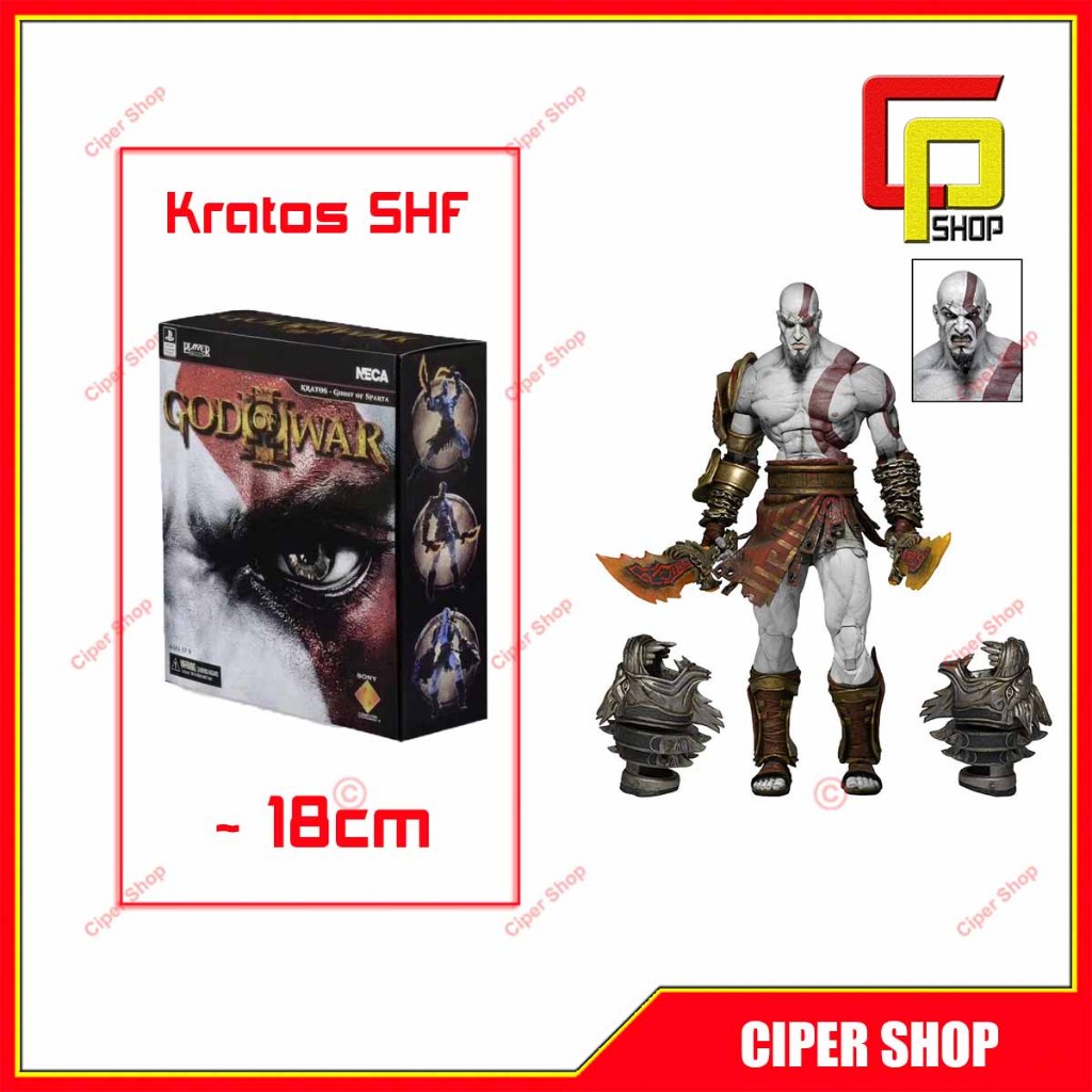 Mô hình kratos - Mô hình God Of War - Figure Action Kratos SHF | Shopee Việt Nam