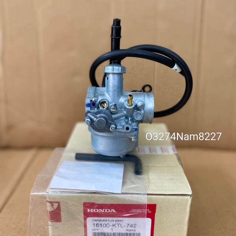 Bình xăng con xe WAVE S100... chế hòa khí zin Honda thái | Shopee Việt Nam