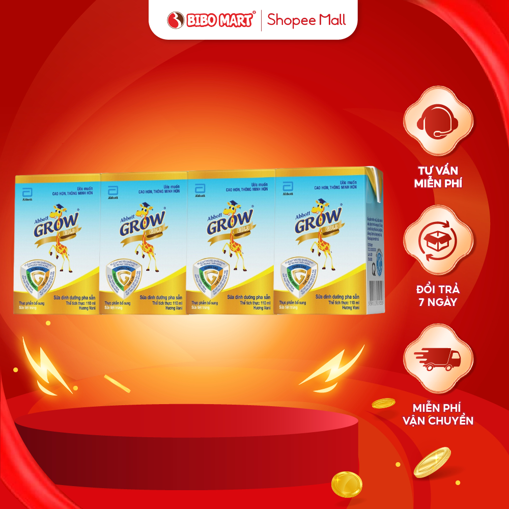 Sữa Abbott Grow Gold Bổ Sung DHA Vitamin D Tăng Trưởng Chiều Cao Cho Bé ...