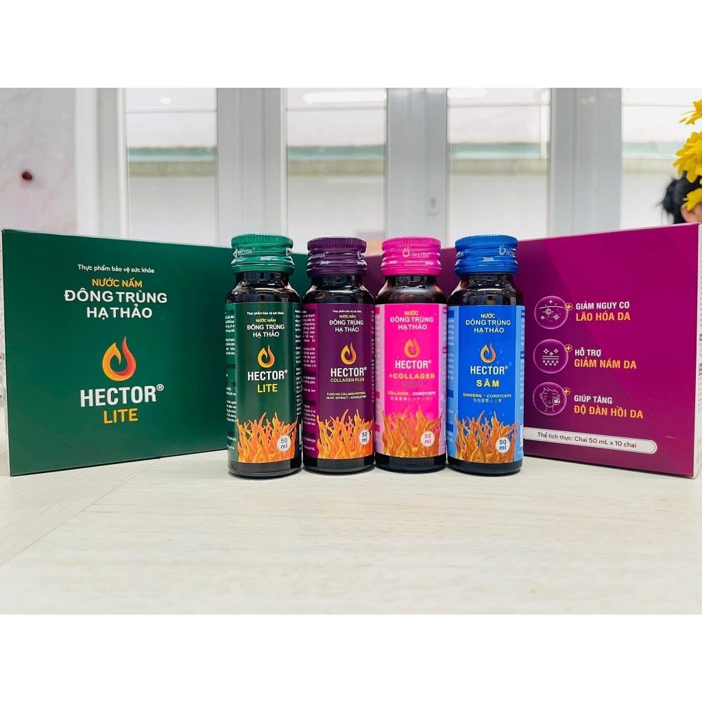 Đông Trùng Hạ Thảo Hector SÂM/ Hector COLLAGEN/ Hector COLLAGEN PLUS ...