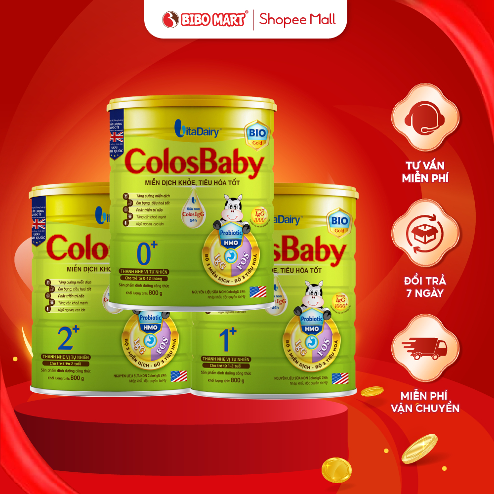 Sữa VitaDairy ColosBaby Bio Gold Hỗ Trợ Tiêu Hóa Tăng Cường Miễn Dịch ...