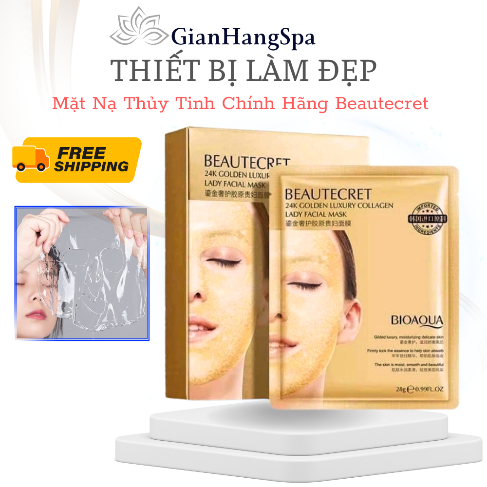 Mặt Nạ Thủy Tinh Chính Hãng Beautecret Giúp Cấp Ẩm Da. | Shopee Việt Nam