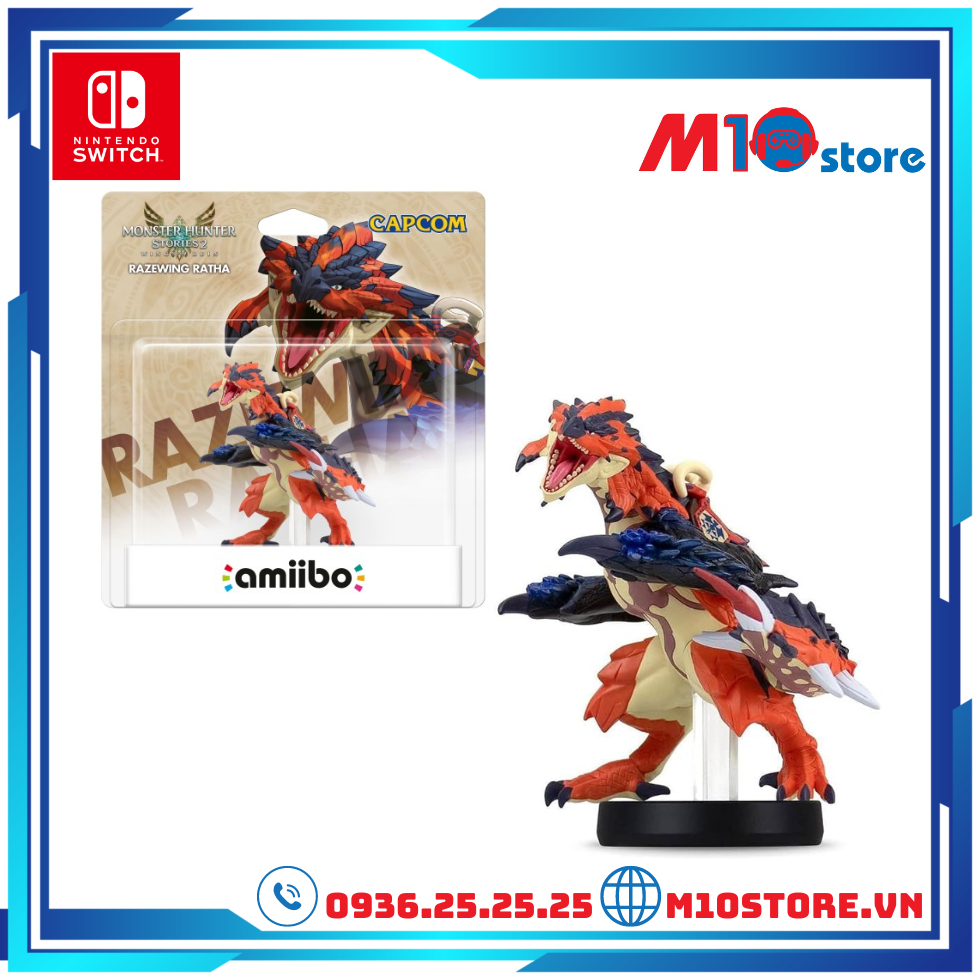 Amiibo Monster Hunter Rise Stories 2 - Razewing Ratha Nintendo Switch ...