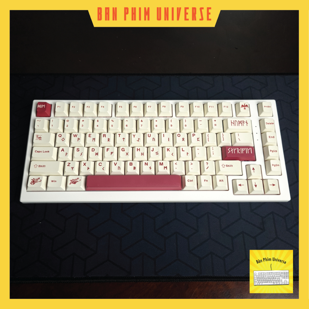 Keycap blood rite clone gmk blot - keycap pbt dyesub 127 nút bàn phím ...