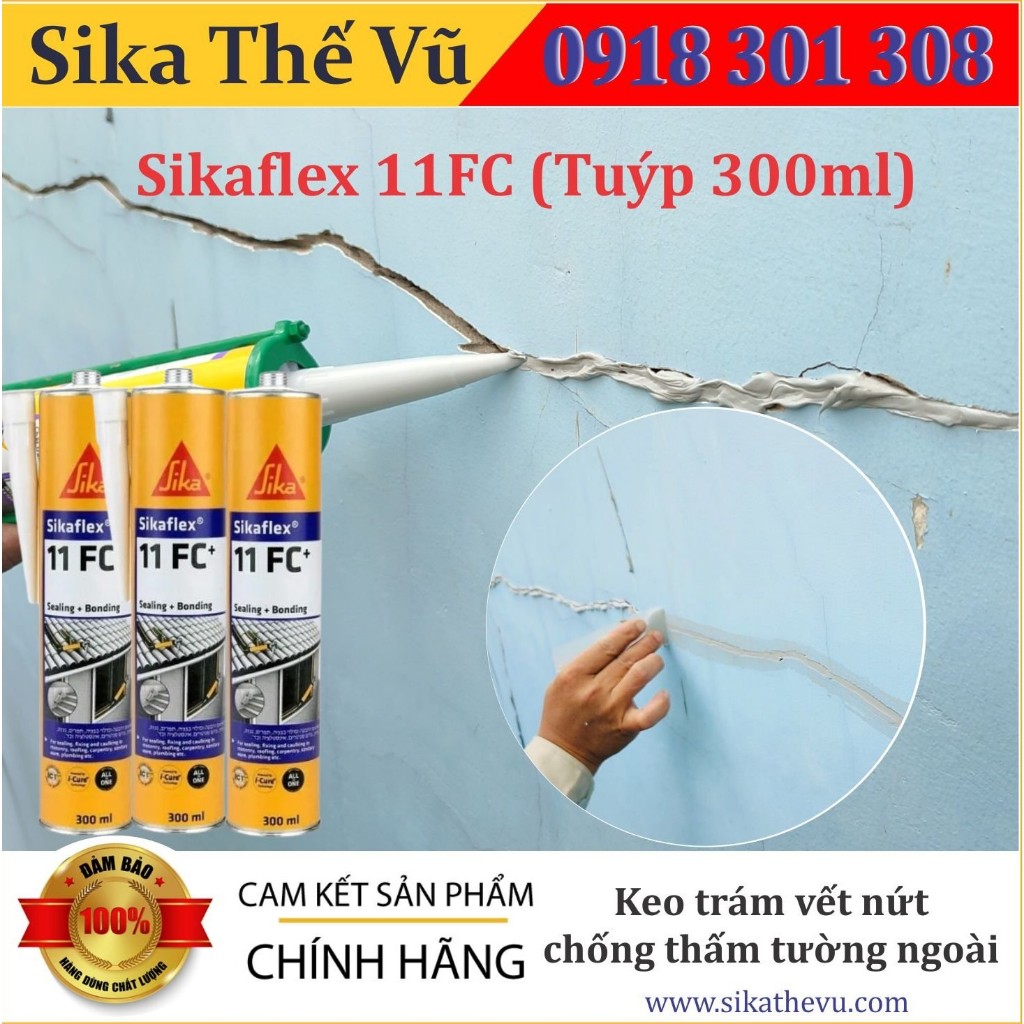 Sika Keo trám khe đa năng chống thấm sửa chữa vết nứt cho tường và sàn ...