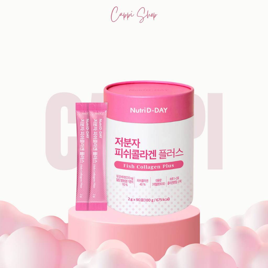 "Nutri D-Day Small Molecule Fish Collagen Plus, collagen phân tử thấp" | Shopee Việt Nam