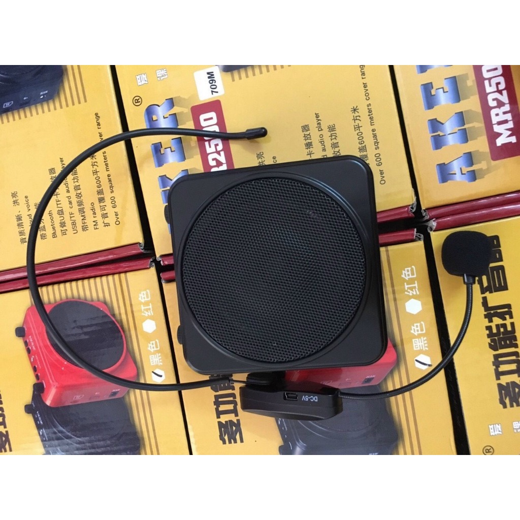 LOA TRỢ GIẢNG AKER MR2500 KẾT NỐI KHÔNG DÂY - HÀNG CHÍNH HÃNG | Shopee ...