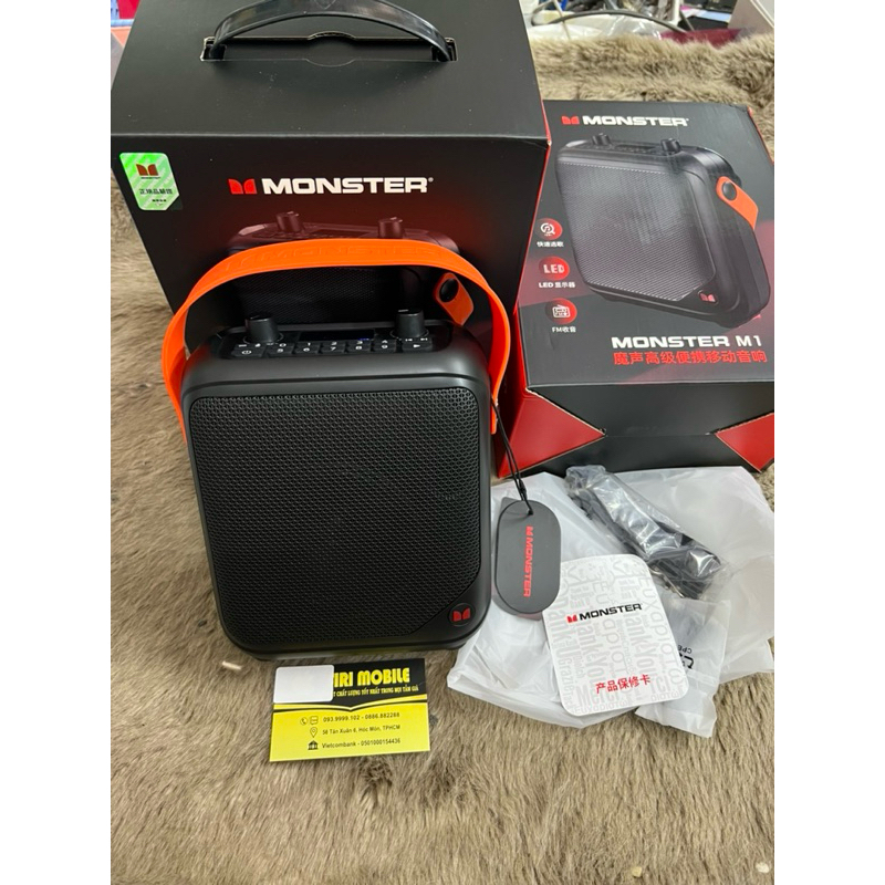 Loa Bluetooth , FM chính hãng MONSTER MFS1 ( thương hiệu Mỹ ) công suất ...