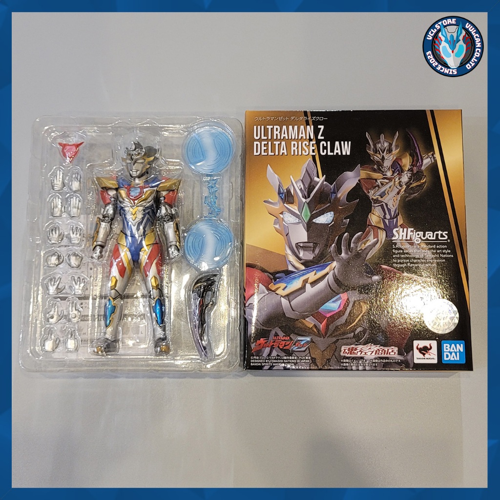 Mô hình đồ chơi chính hãng SHF Ultraman Z Delta Rise Claw - Ultraman Z ...