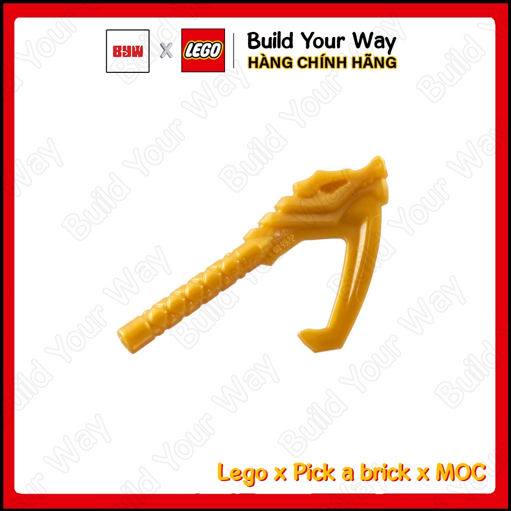 Gạch Lego Lưỡi liềm / Part 4922: Minifigure, Weapon Sickle, Dragon Head ...