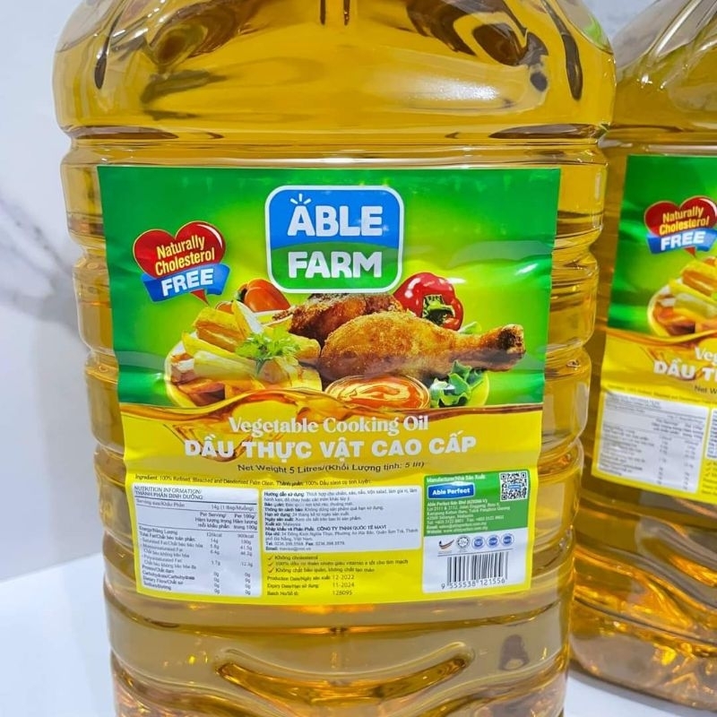 DẦU ĂN ABLE FRAM CAN 5lit. | Shopee Việt Nam