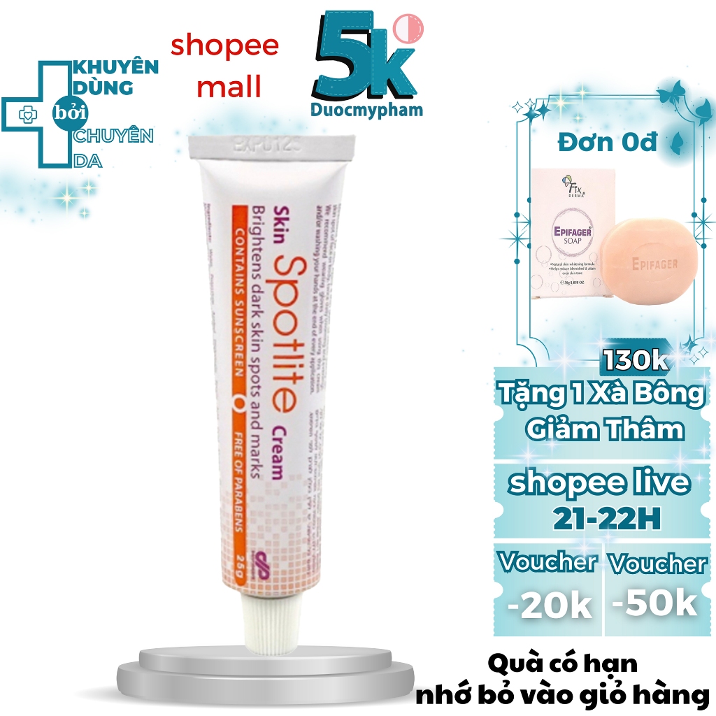 Kem Mờ Nám Spotlite Brightens Dark Skin Spots And Marks - Làm Trắng Đều ...