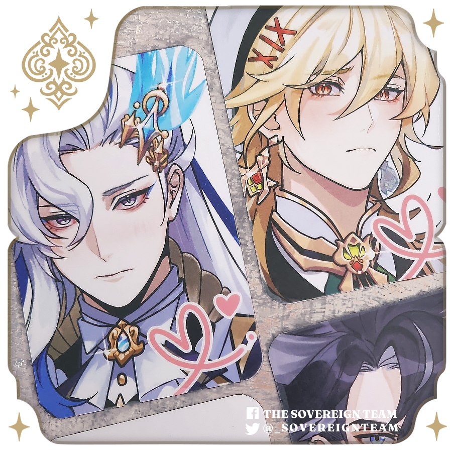 [FONTAINE & SUMERU] Card bo góc ROSY Genshin Impact - The Sovereign ...