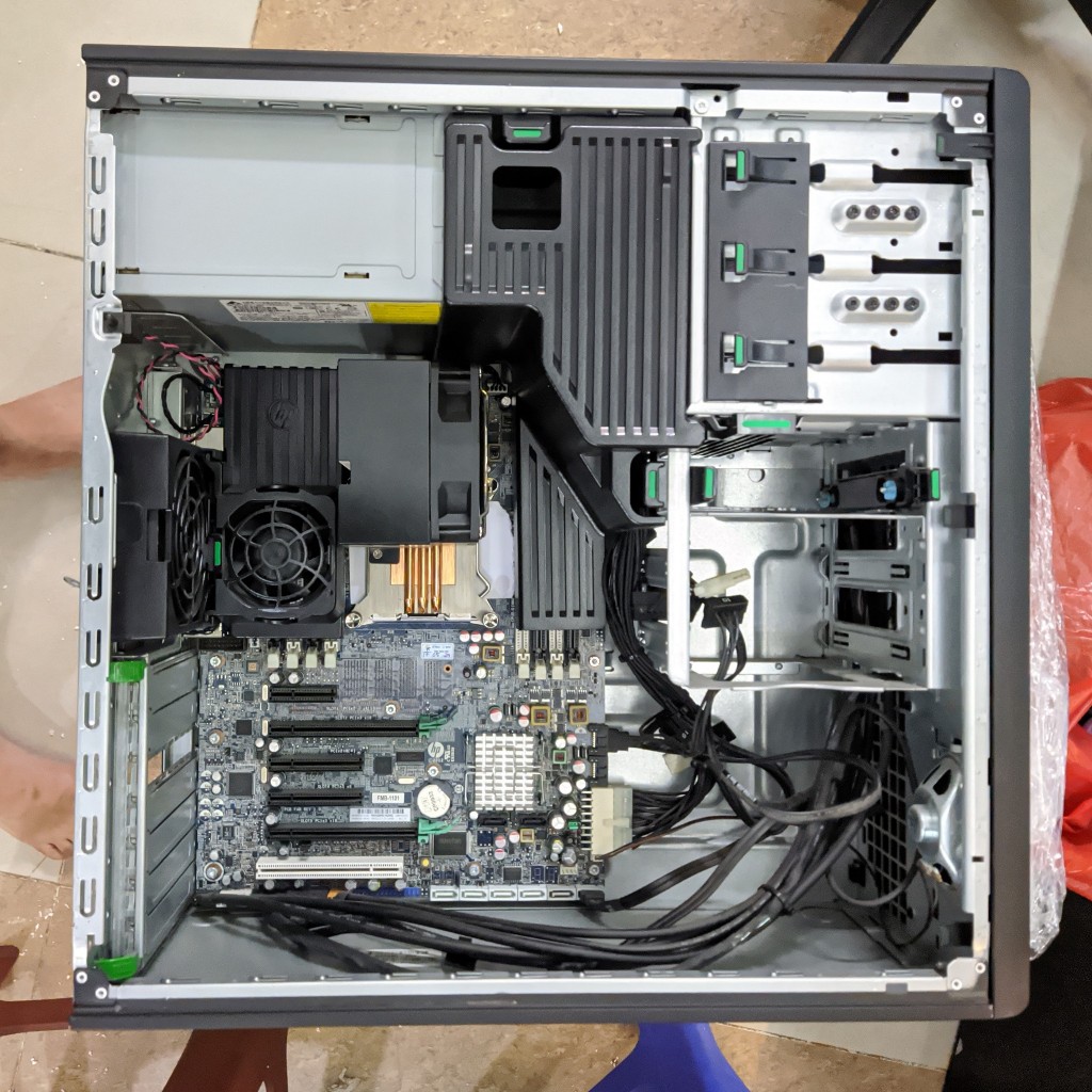 Máy trạm HP Workstation Z420 chạy full mã CPU V1 V2 với nhiều tuỳ chọn ...