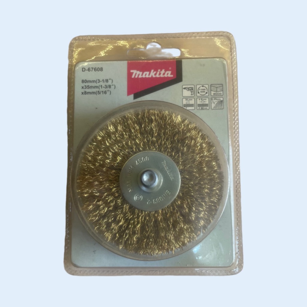 Chổi kim loại dành cho gỗ 80x6.0mm Makita D-67608 | Shopee Việt Nam