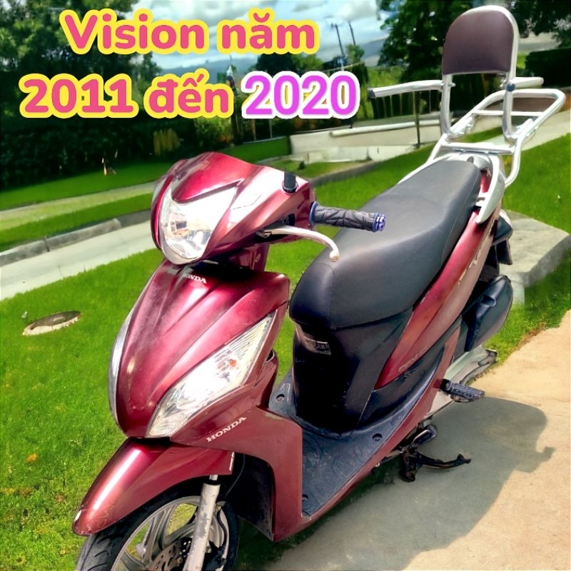 ( tặng mút lót tay) Baga phượt xe vision đời 2011 đến 2020.Mẫu mới tháo ...