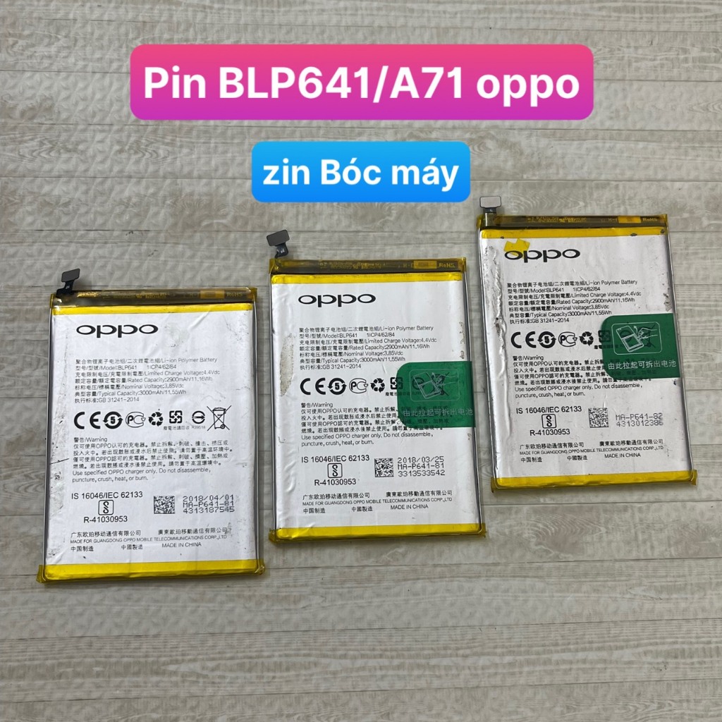 Pin A71/BLP641 OPPO (Zin Tháo máy) | Shopee Việt Nam