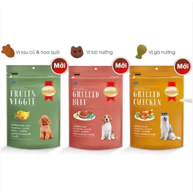 Bánh Thưởng Snack Smartheart Cho Chó 100g | Shopee Việt Nam
