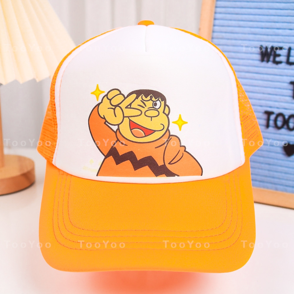 Mũ nón lưỡi trai Doraemon, Nobita, Doraemi, Shizuka, Jaien, Suneo dễ ...