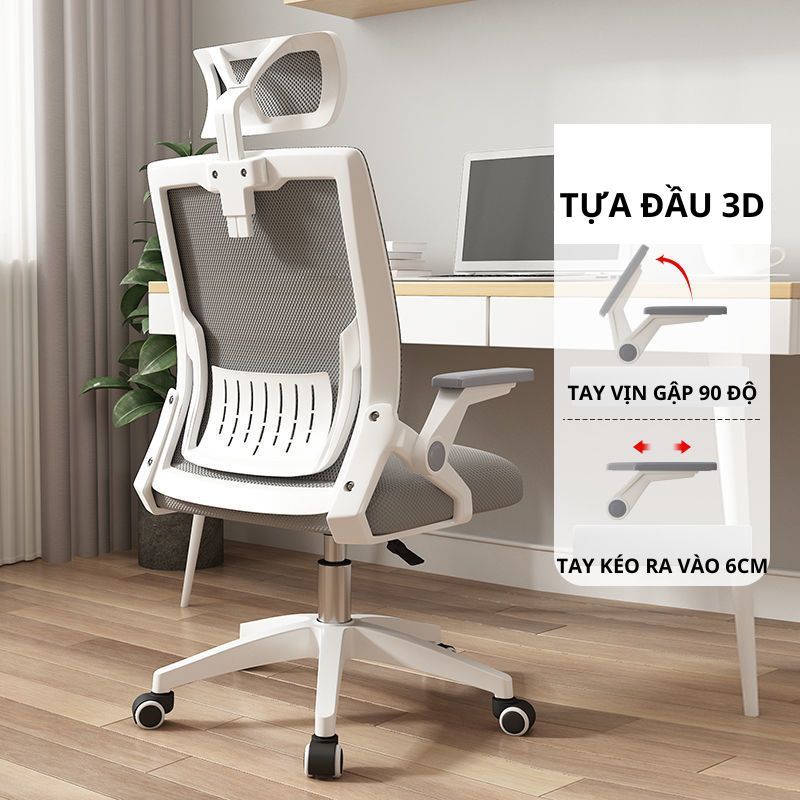 Ghế Xoay văn phòng Công thái học bảo vệ cột sống Thương hiệu VEGOR LIFE ...