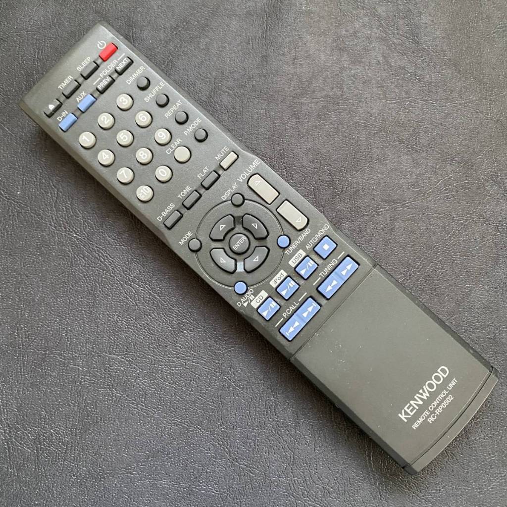 Remote, khiển dàn mini Kenwood K521 và K531, remote zin và remote học ...