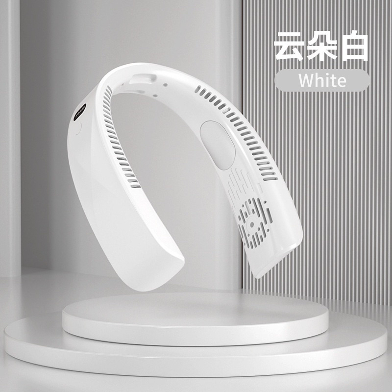 Quạt Đeo Cổ Dung Lượng Pin 4000mAh, 5 mức gió | Shopee Việt Nam