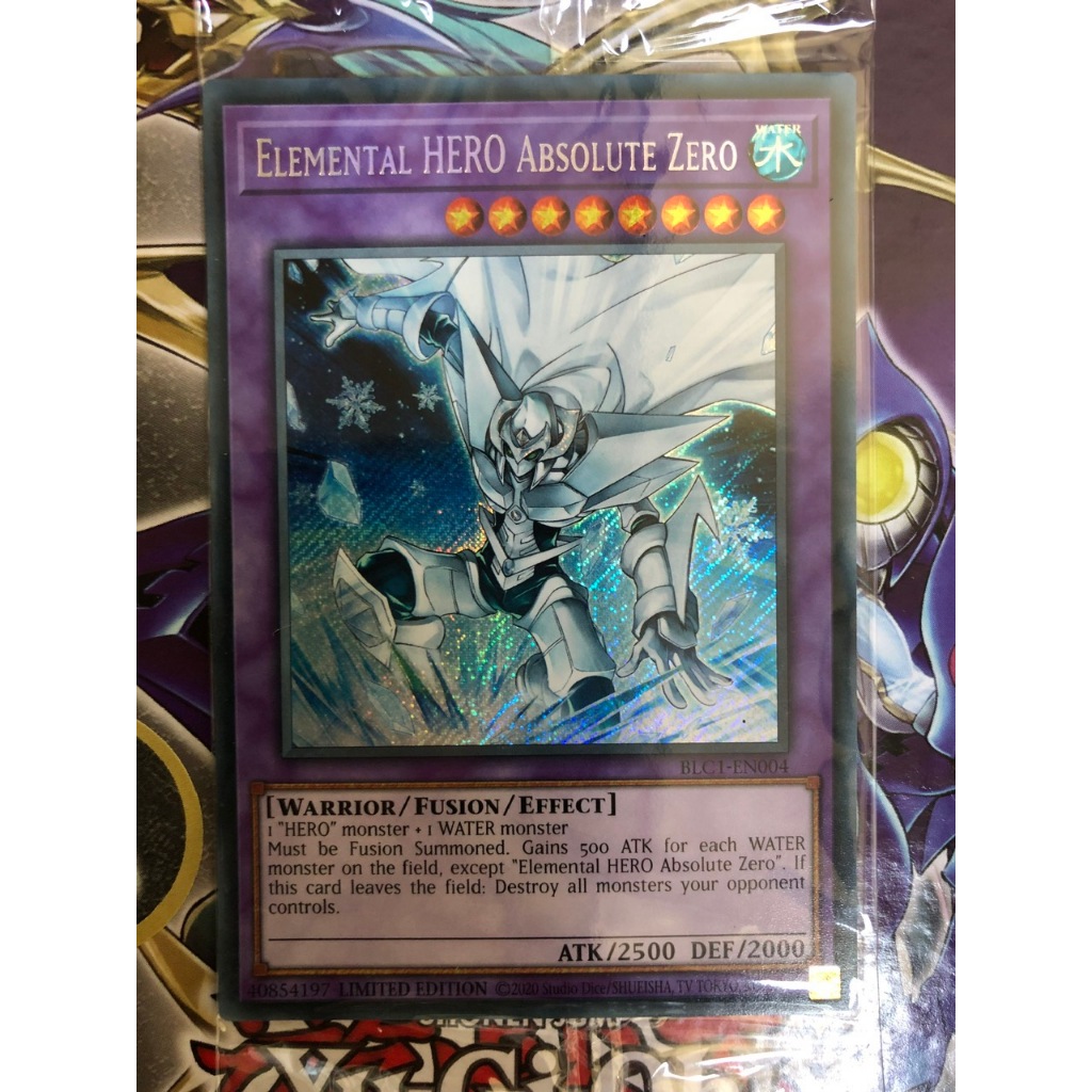 Thẻ bài Yugioh - TCG - Elemental HERO Absolute Zero - BLC1-EN004 ...