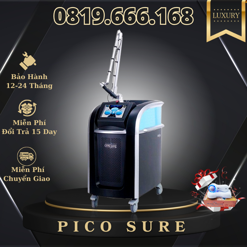 Máy Laser Trục Khuỷu Picosure | Laser Xóa Xăm Nám, Tàn Nhàng Pico sure Dùng Trong Spa | Shopee ...