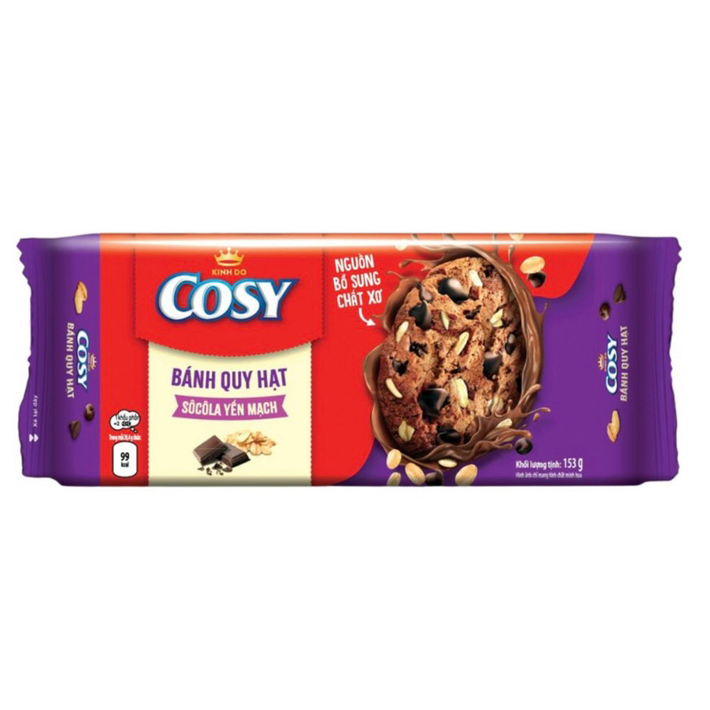 BÁNH QUY COSY HẠT SOCOLA YẾN MẠCH 135G/153G | Shopee Việt Nam