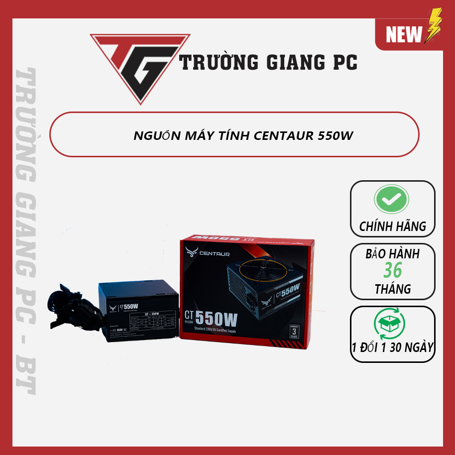 NGUỒN MÁY TÍNH CENTAUR 550W - new bảo hành 36 tháng | Shopee Việt Nam