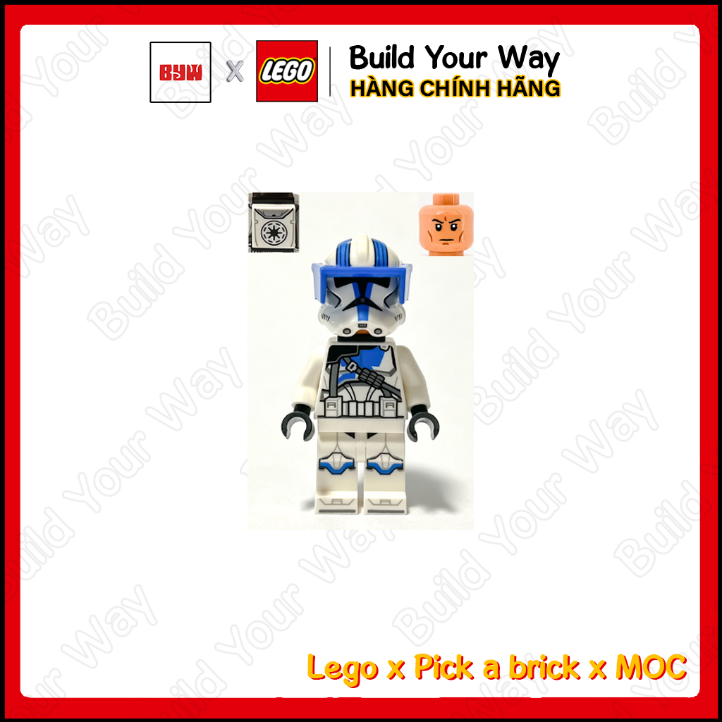 Nhân vật Star wars / sw1247 Clone Heavy Trooper, 501st Legion (Phase 2 ...