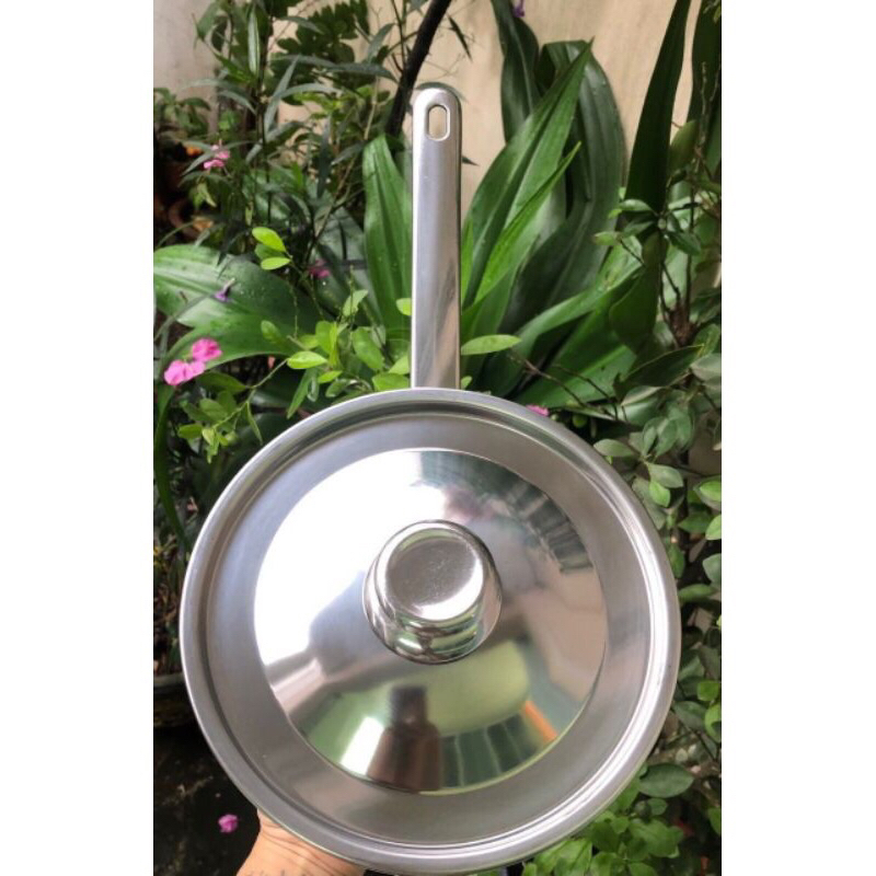 NỒI QUÁNH INOX 100% 430 - TOÀN BỘ THÂN NỒI VÀ NẮP ĐỂU LÀ INOX | Shopee ...