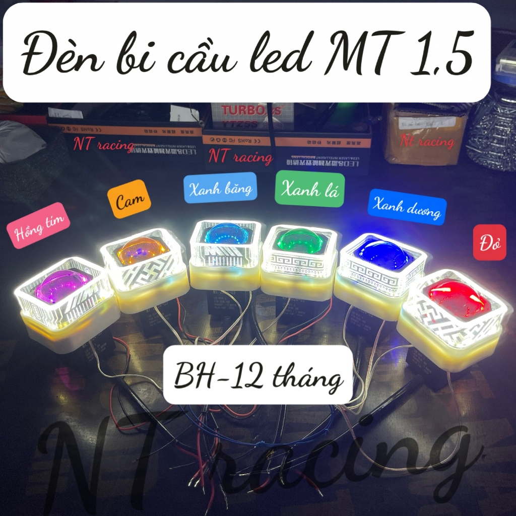 Đèn Bi Cầu Led Mt1.5 có trợ pha 55w , Mẫu mới nhất 2024 ( BH 12 Tháng) | Shopee Việt Nam