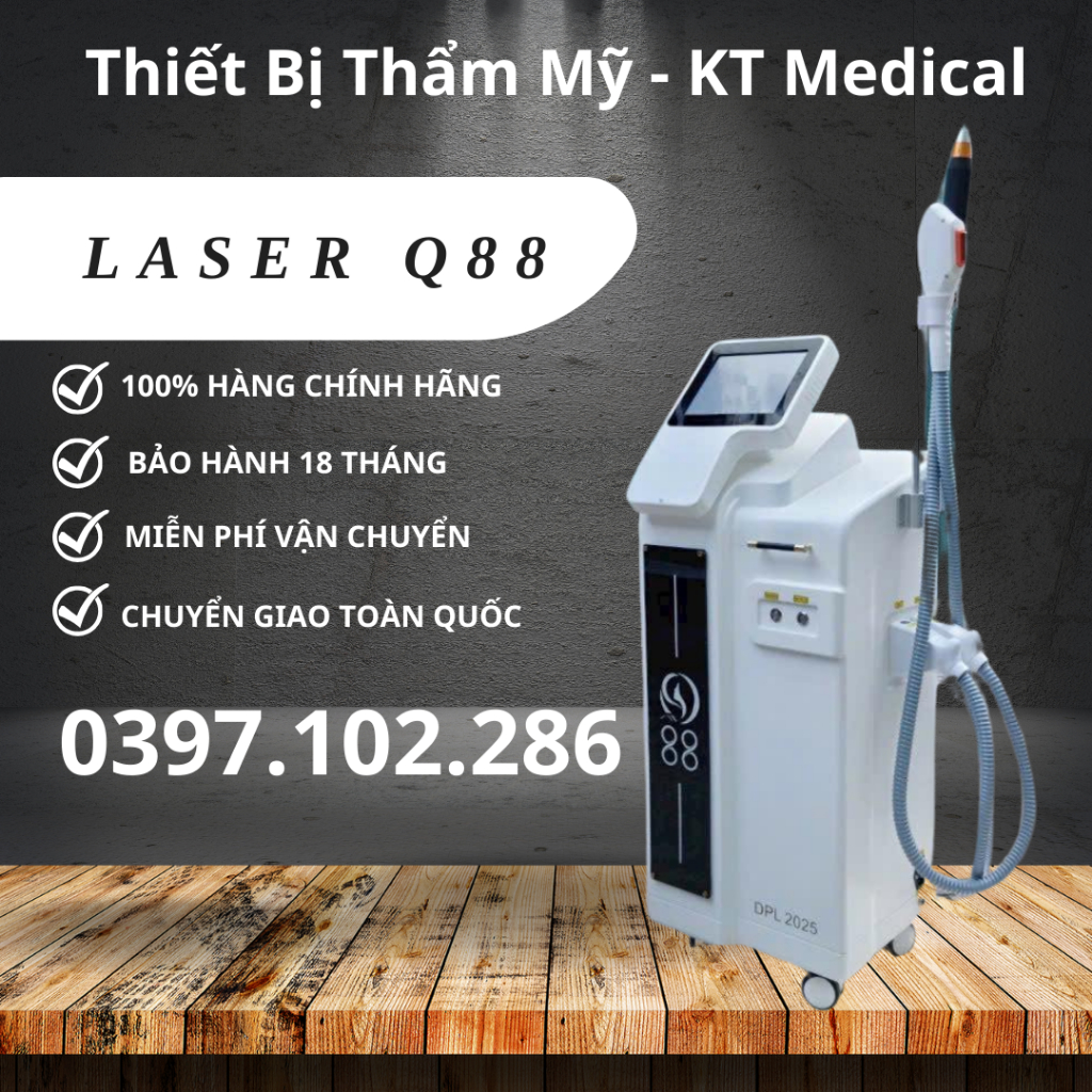 [Bảo Hành 18 tháng] MÁY TRIỆT LÔNG XÓA XẮM LASER Q88 | TRIỆT LÔNG XÓA ...