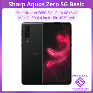 Điện thoại Sharp Aquos Zero 5G Basic màn OLED 6.4 inch - Snapdragon ...