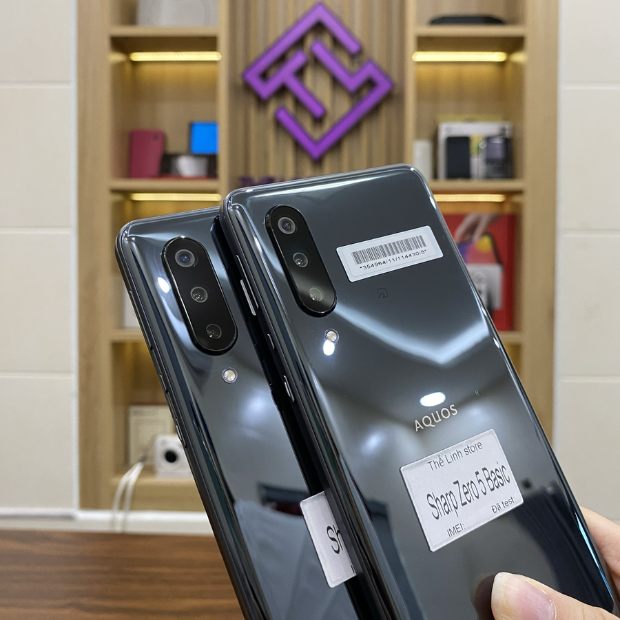 Điện thoại Sharp Aquos Zero 5G Basic màn OLED 6.4 inch - Snapdragon ...