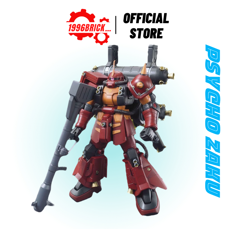Mô hình lắp ráp Psycho Zaku HG, đồ chơi lắp ráp bootleg Psycho Zaku tỉ ...
