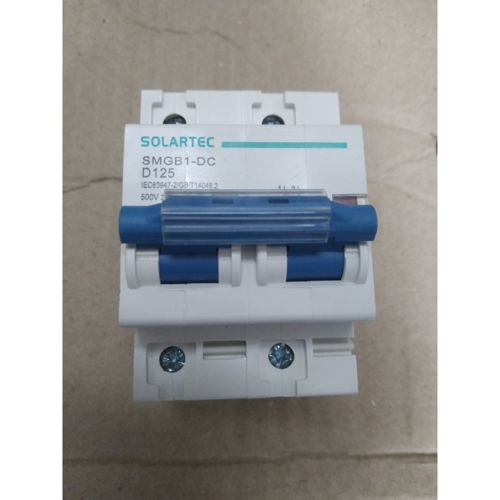 Atomat DC 550v 125A Bộ ngắt mạch Mini năng lượng mặt trời Công tắc pin ...