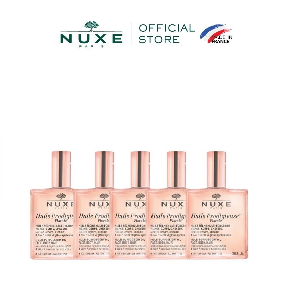 [ Quà tặng không bán - 5xHP2ml ] Dầu khô đa năng hương hoa Nuxe Huile Prodigieuse® Florale 2ml ...