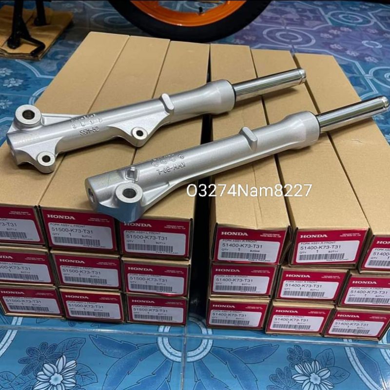 Cặp phuộc giảm sóc trước xe FUTURE LED, WAVE 125 zin Honda thái ...