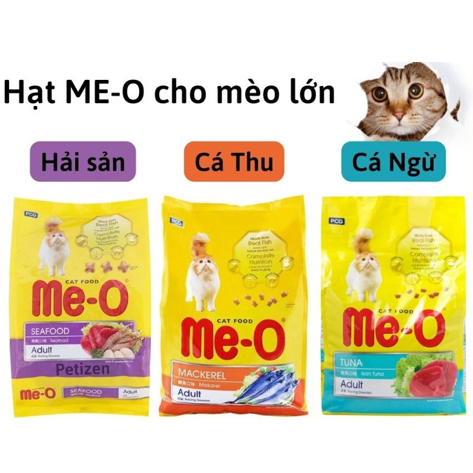 Thức Ăn Cho Mèo - Hạt MeO Adult 1kg (chiết) | Shopee Việt Nam
