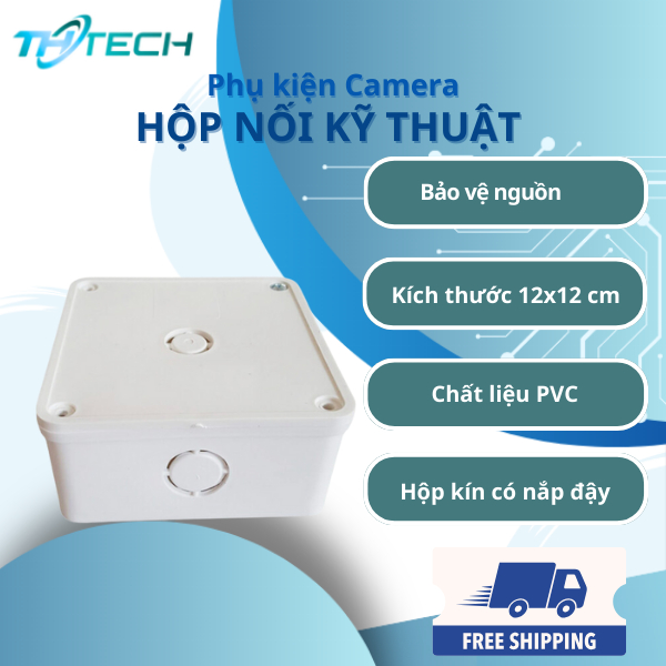 Hộp kỹ thuật camera bằng nhựa, lắp đặt trong nhà/ngoài trời đầy đủ ốc ...