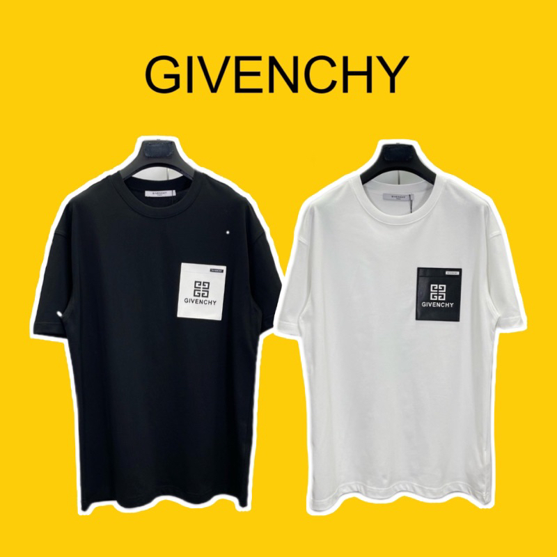 Áo Phông Nam, Nữ GIVENCHY Tee Shirt Phối Logo trước ngực (ảnh thật 100% ...
